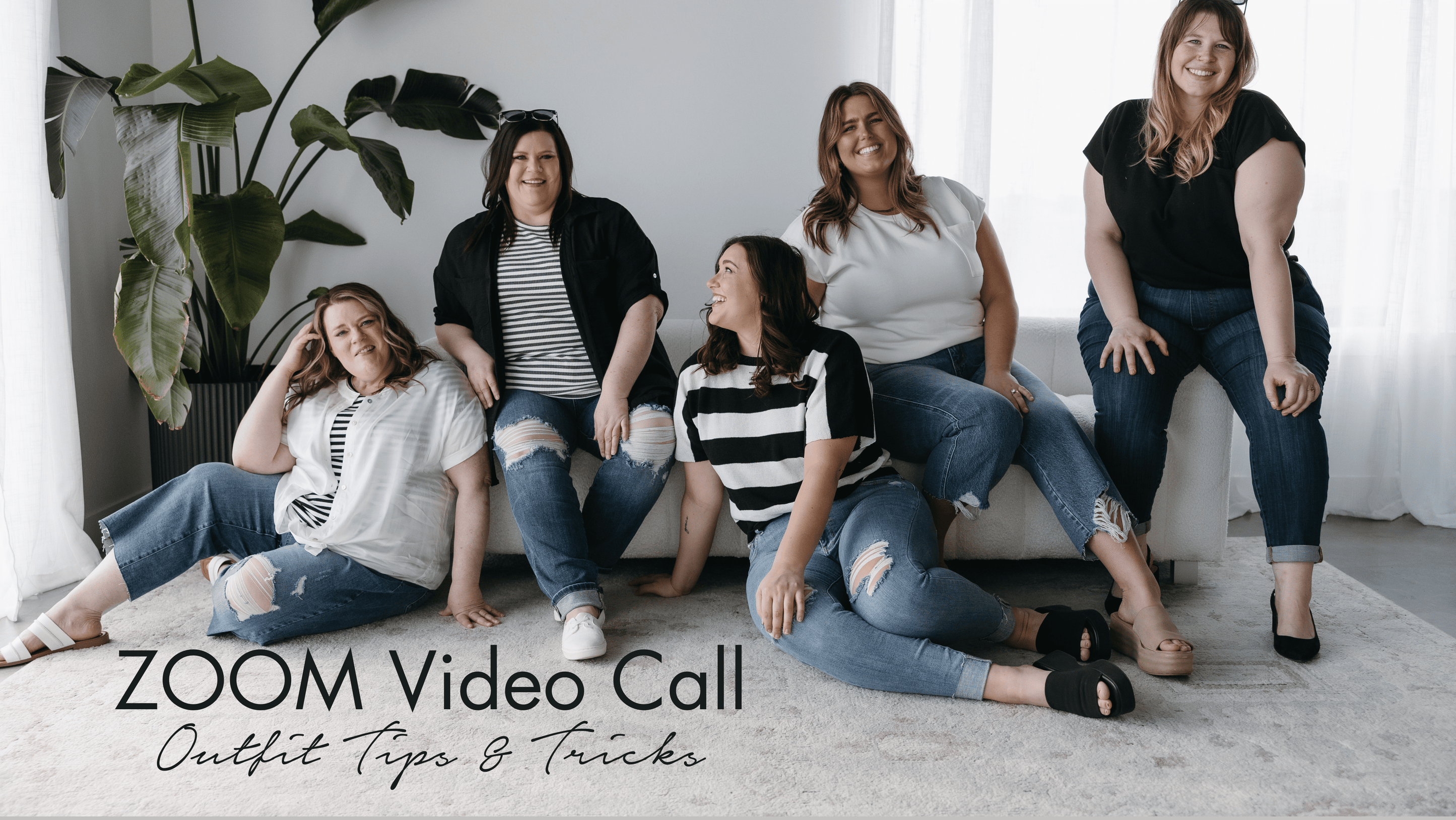 Video Conference Call Outfit Ideas | Plus Size Zoom Outfit Tips – Love ...