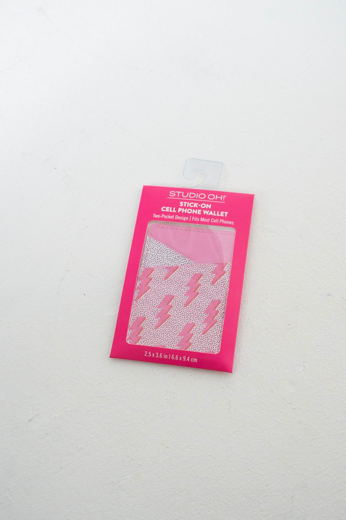 Stick-On Cell Phone Wallet – Thunderbolt | Love Marlow